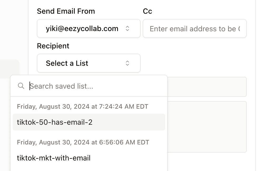 EezyCollab: AI-Powered Influencer Search Tool | Try for Free